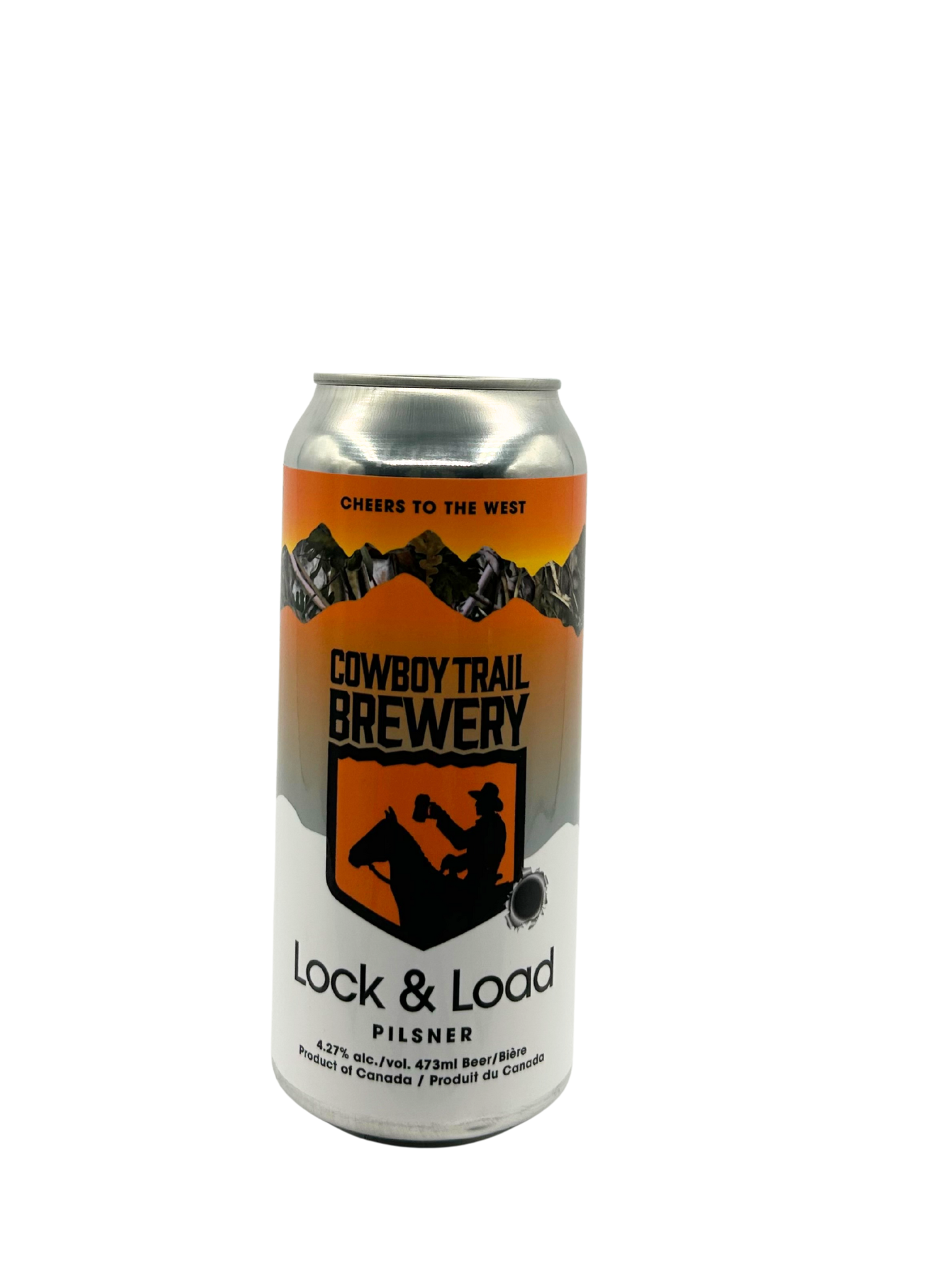 Cowboy Trail Brewery Lock and load Pilsner 473ml - The Alberta Beer ...
