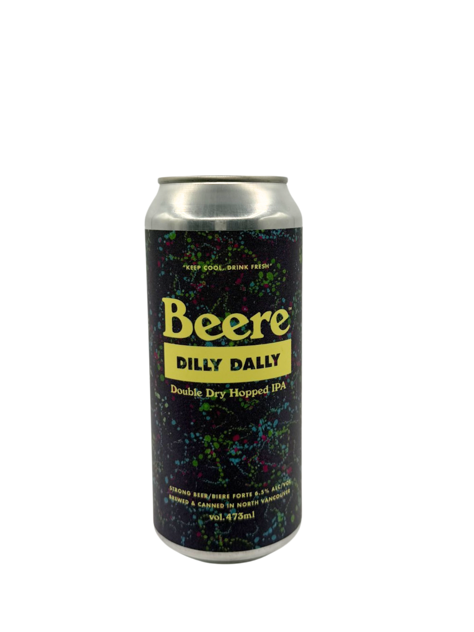 Beere Brewing Co. Dilly Dally Double Dry Hopped IPA 473ml - The Alberta ...