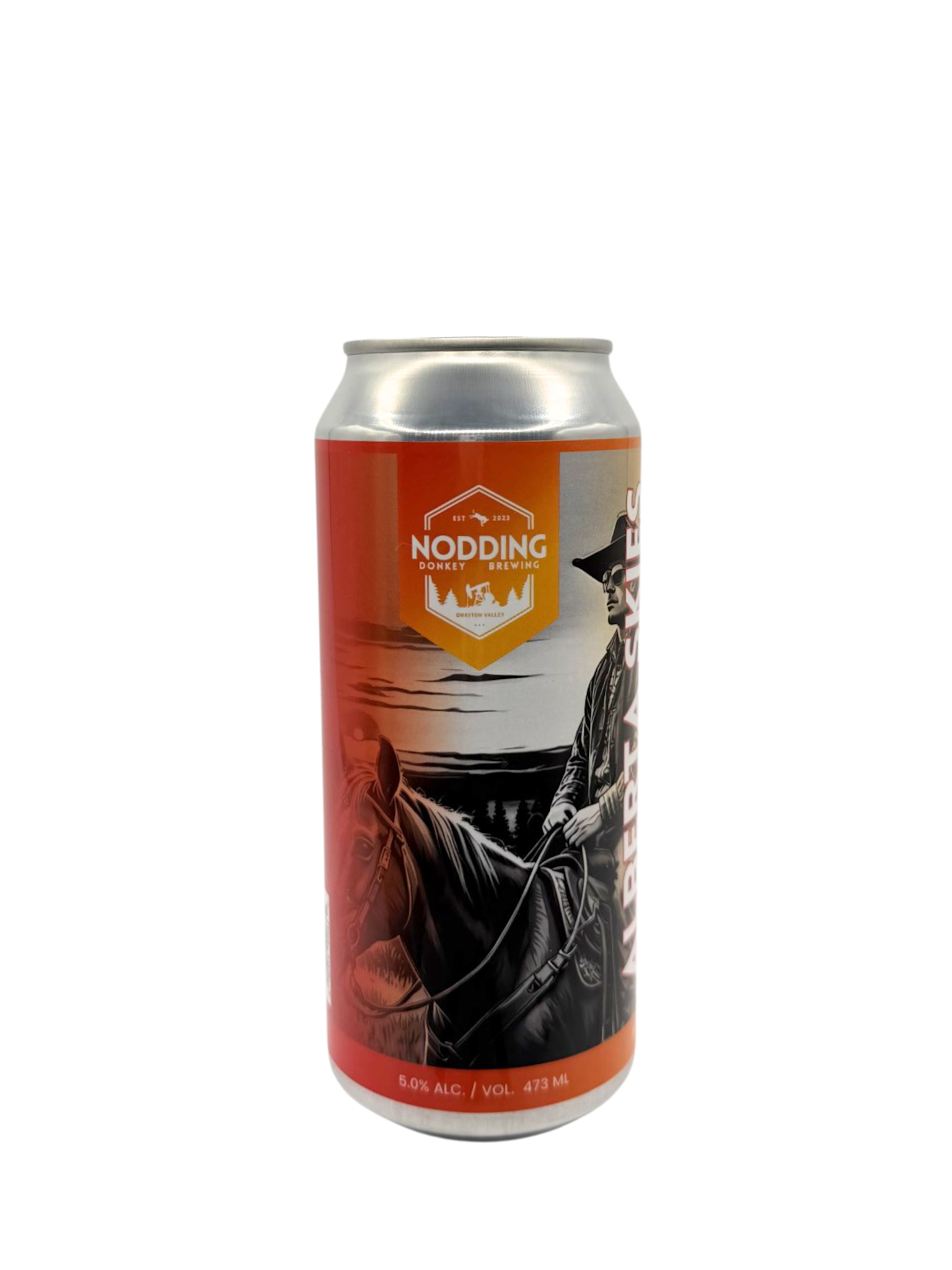 Nodding Donkey Brewing Alberta Skies Blood Orange Blond Ale 473ml - The ...