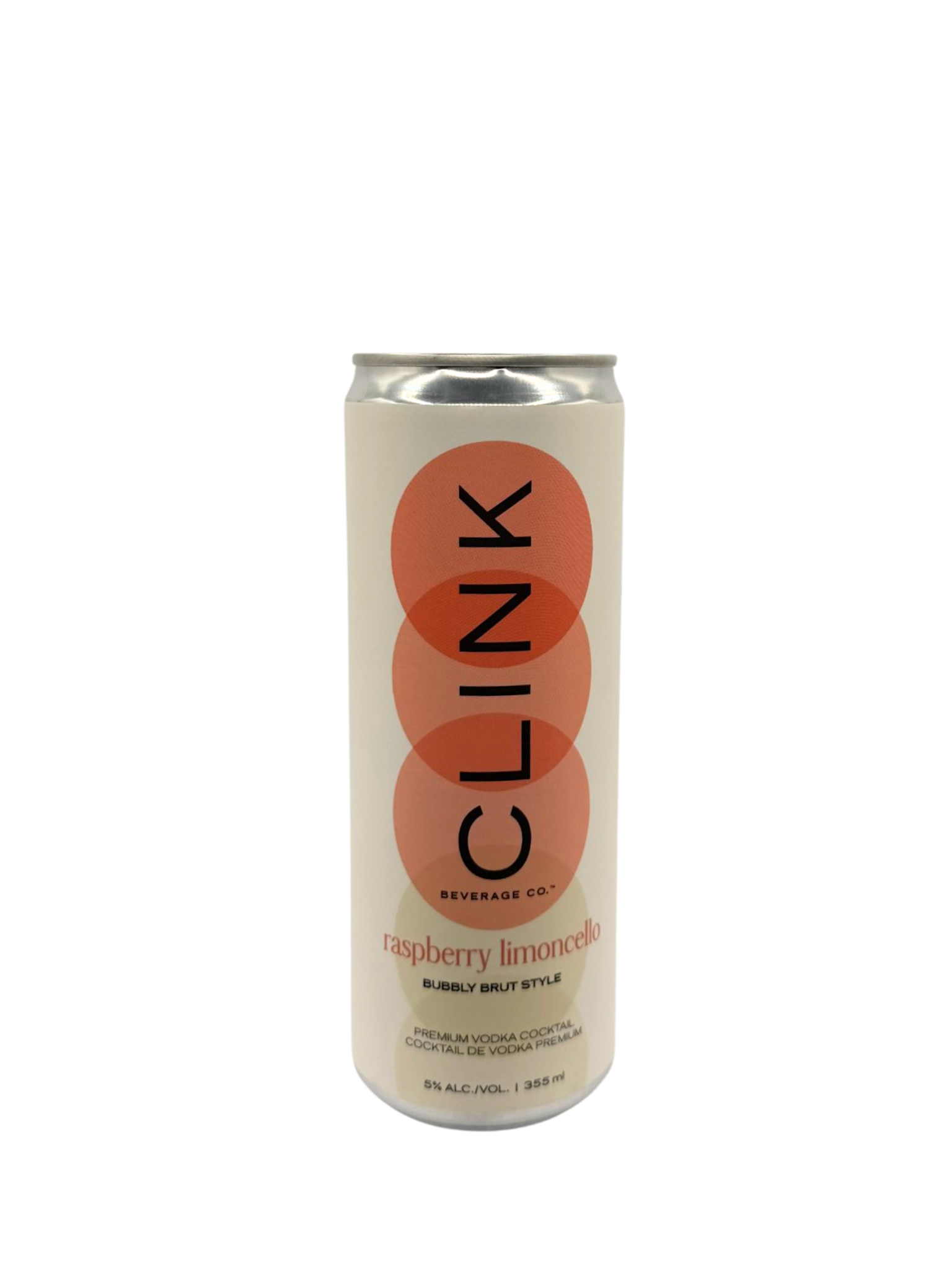 Clink Raspberry Limoncello Bubbly Brut Style Vodka Cocktail 355ml - The ...
