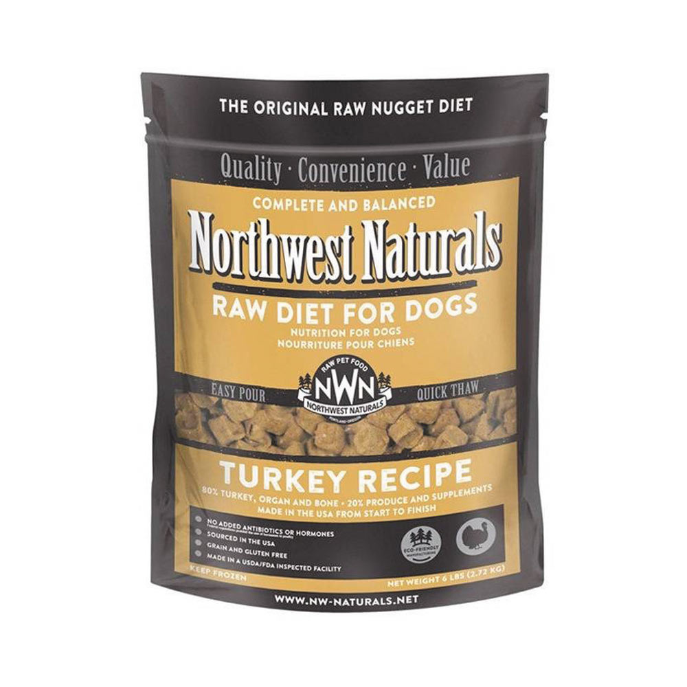 Northwest Naturals Dog Frozen Turkey 6lb - Bones Pet Stores