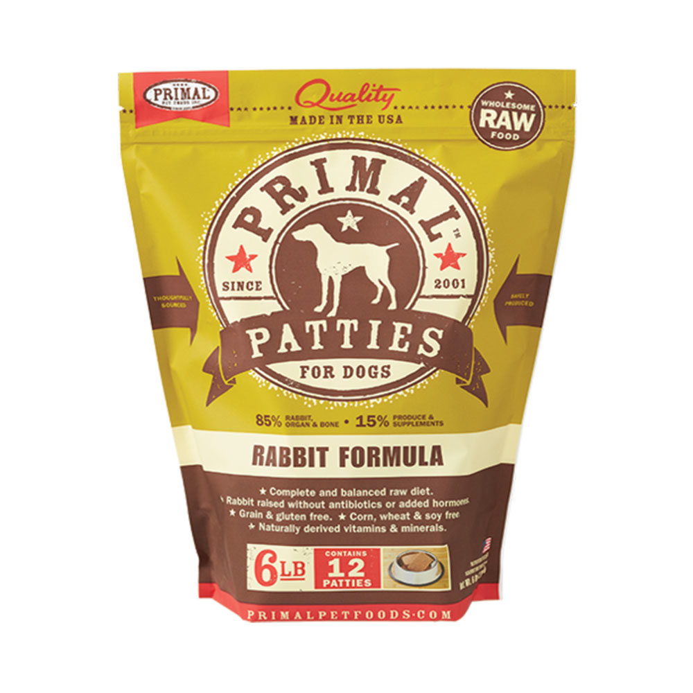 Primal Dog Frozen Rabbit - Bones Pet Stores