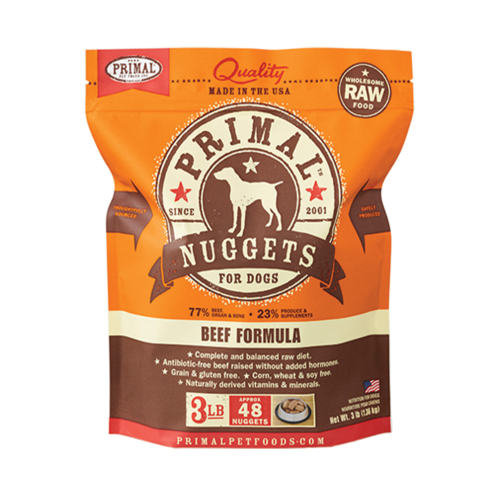 Primal Dog Frozen Beef - Bones Pet Stores