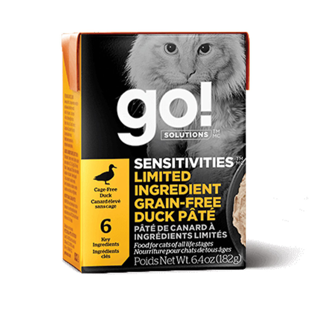GO! Cat Tetra LID Duck Pate 5.5oz - Bones Pet Stores