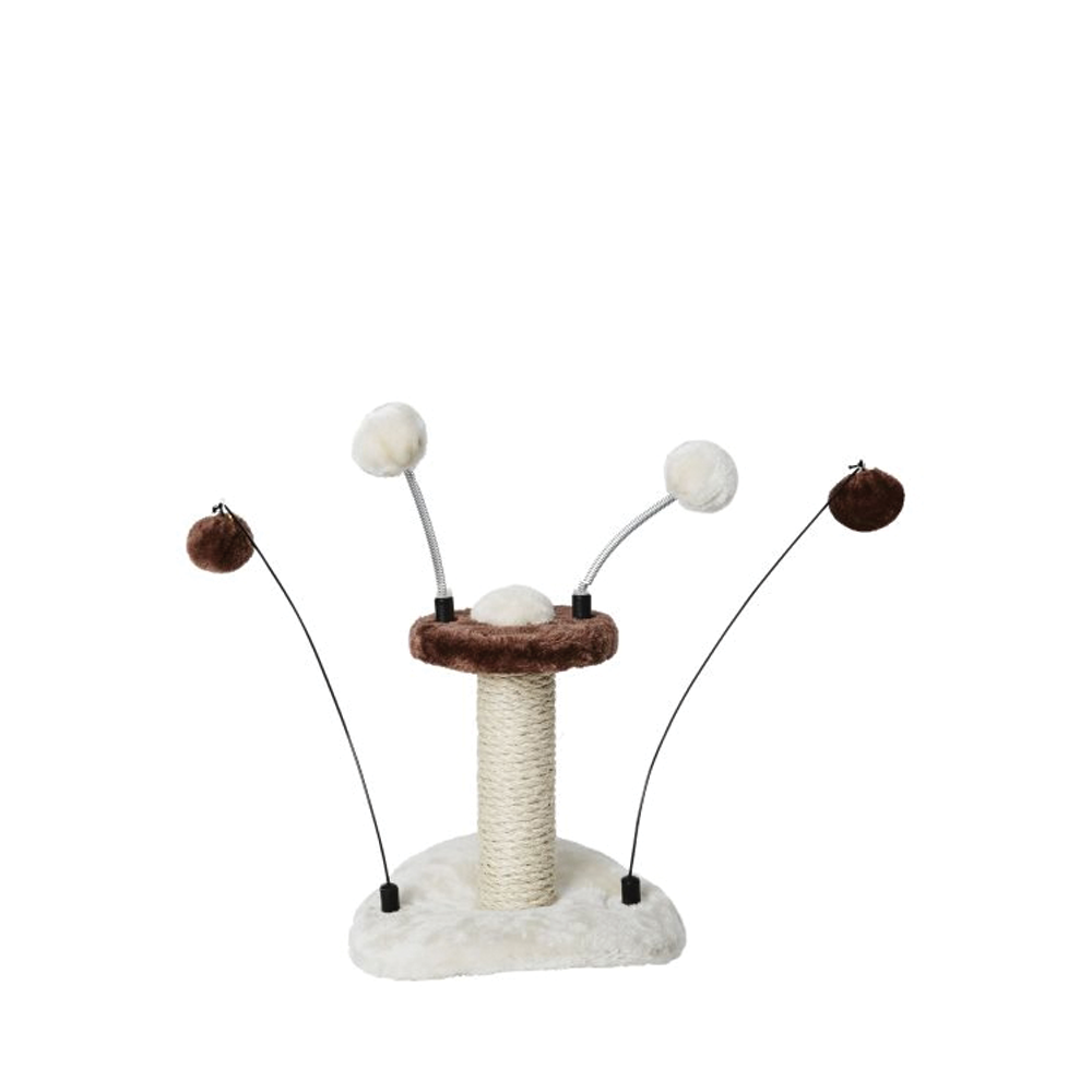 Budz Cat Mini Tree Toy Pompoms - Bones Pet Stores