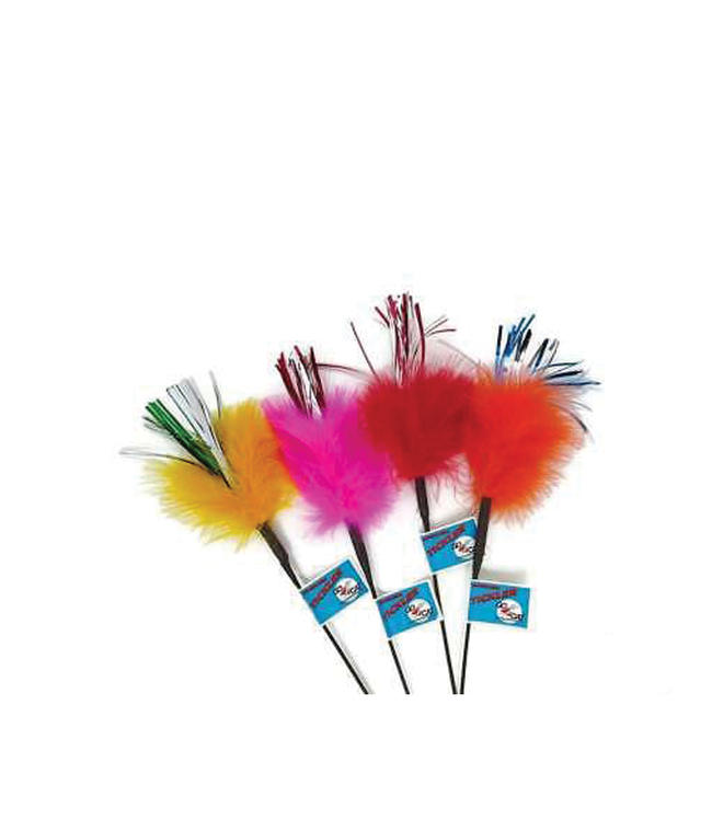 WM Cat Toy Sparkling Tickler 36in - Bones Pet Stores