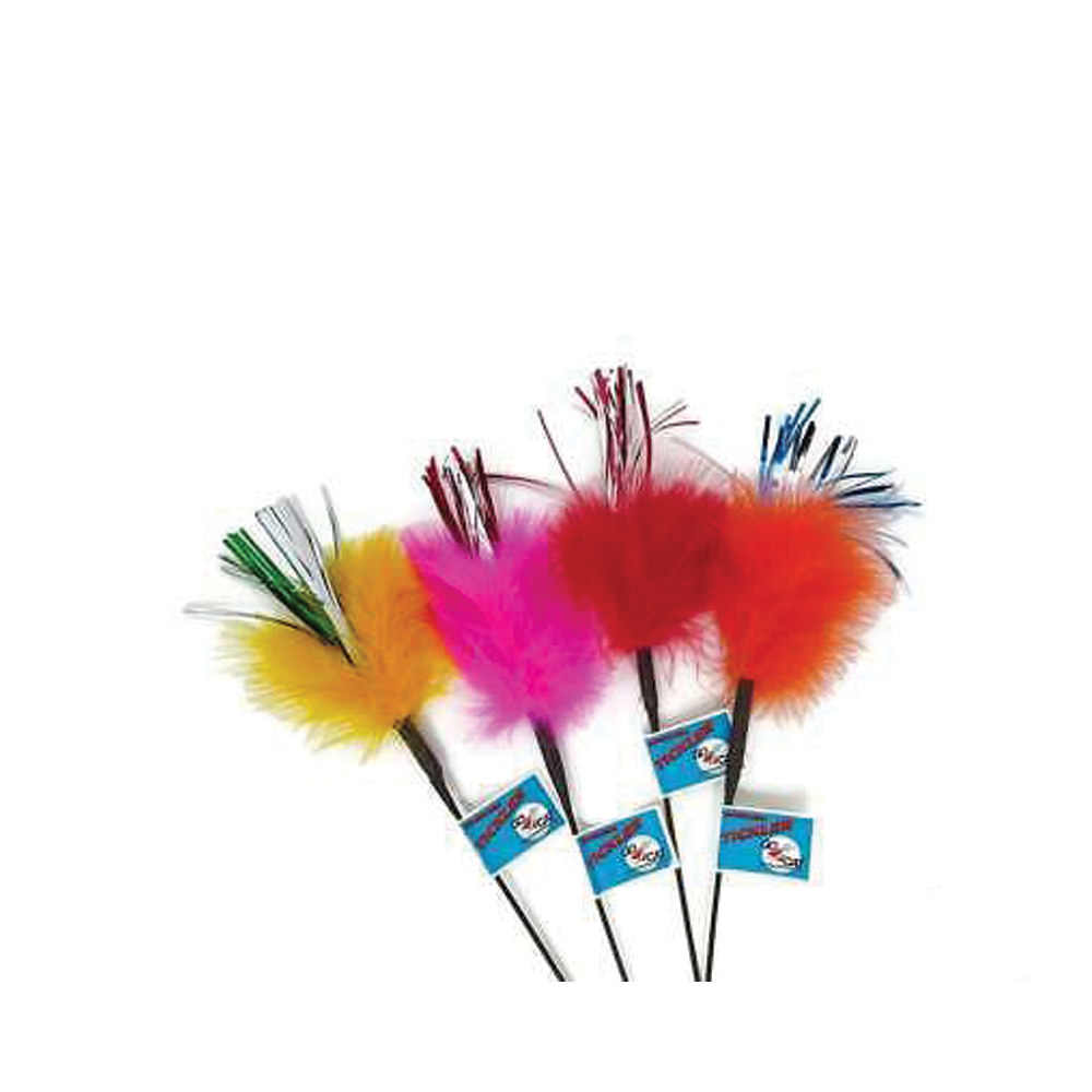 WM Cat Toy Sparkling Tickler 36in - Bones Pet Stores