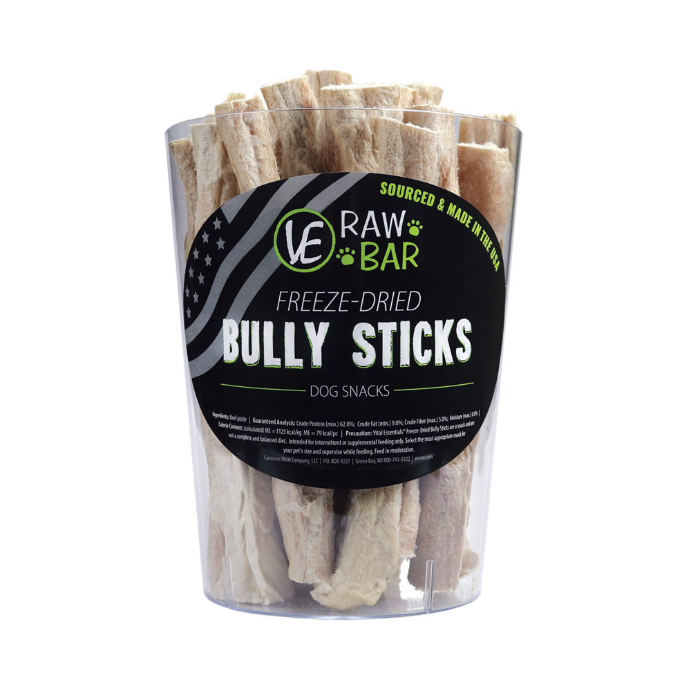 RawBar FD Bully Sticks single - Bones Pet Stores