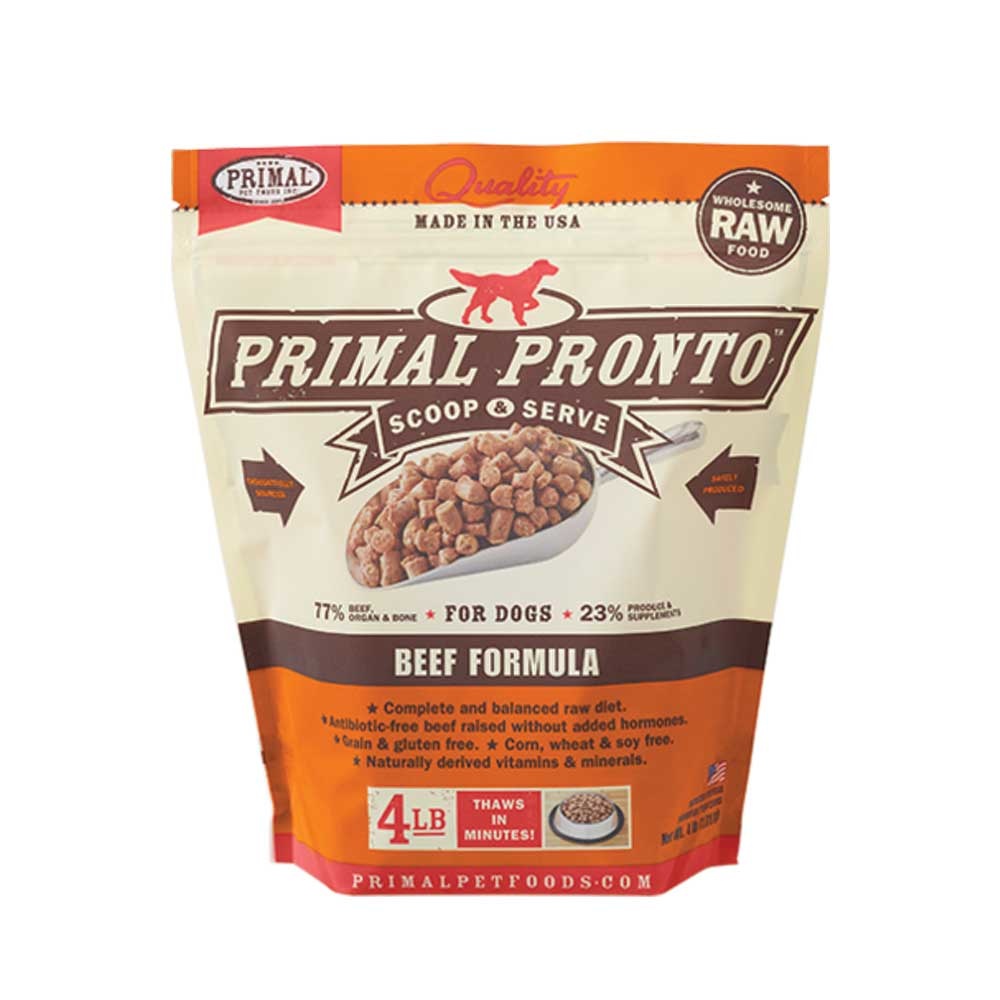 Primal Dog Frozen Beef - Bones Pet Stores