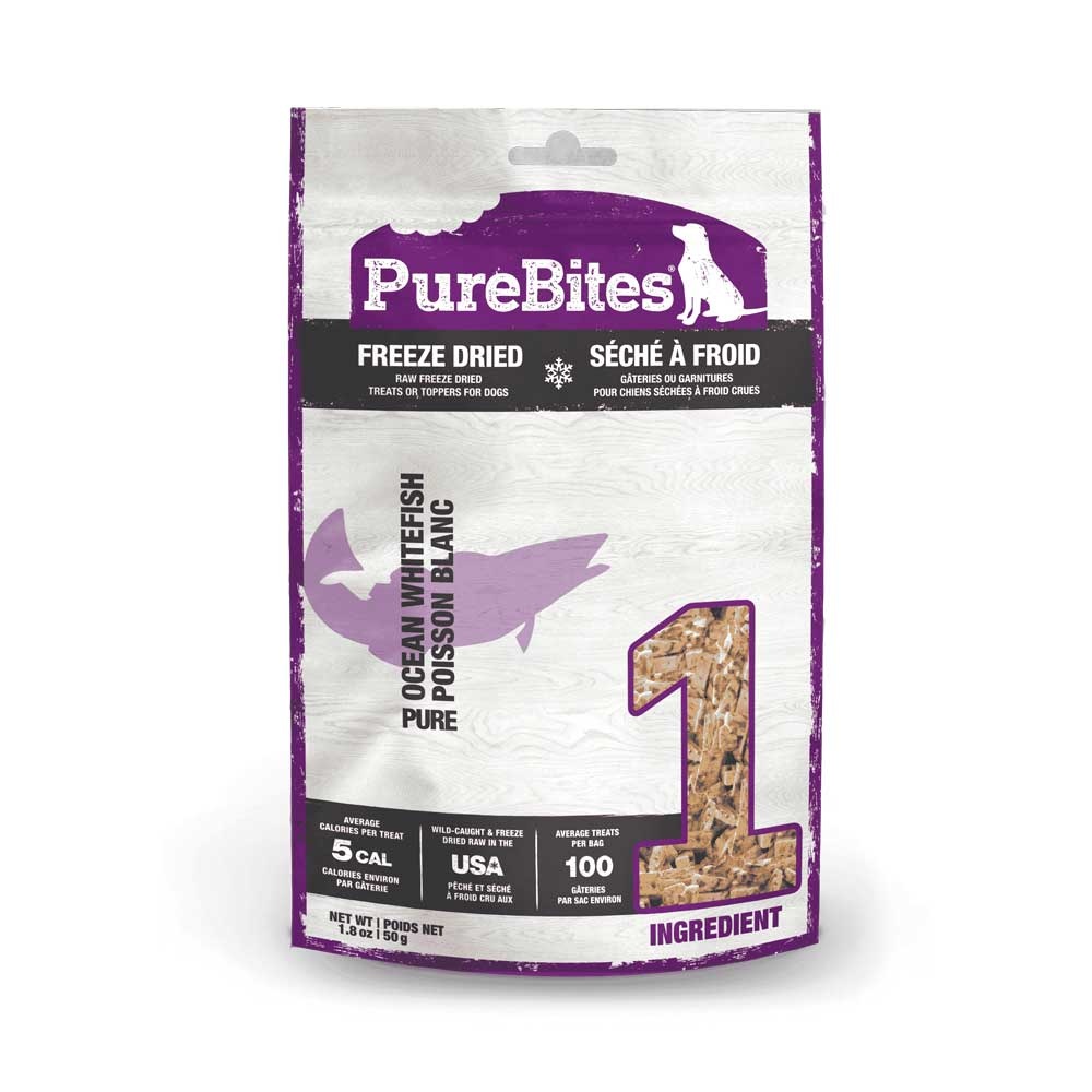 Pure Bites Dog Ocean White Fish 50g - Bones Pet Stores
