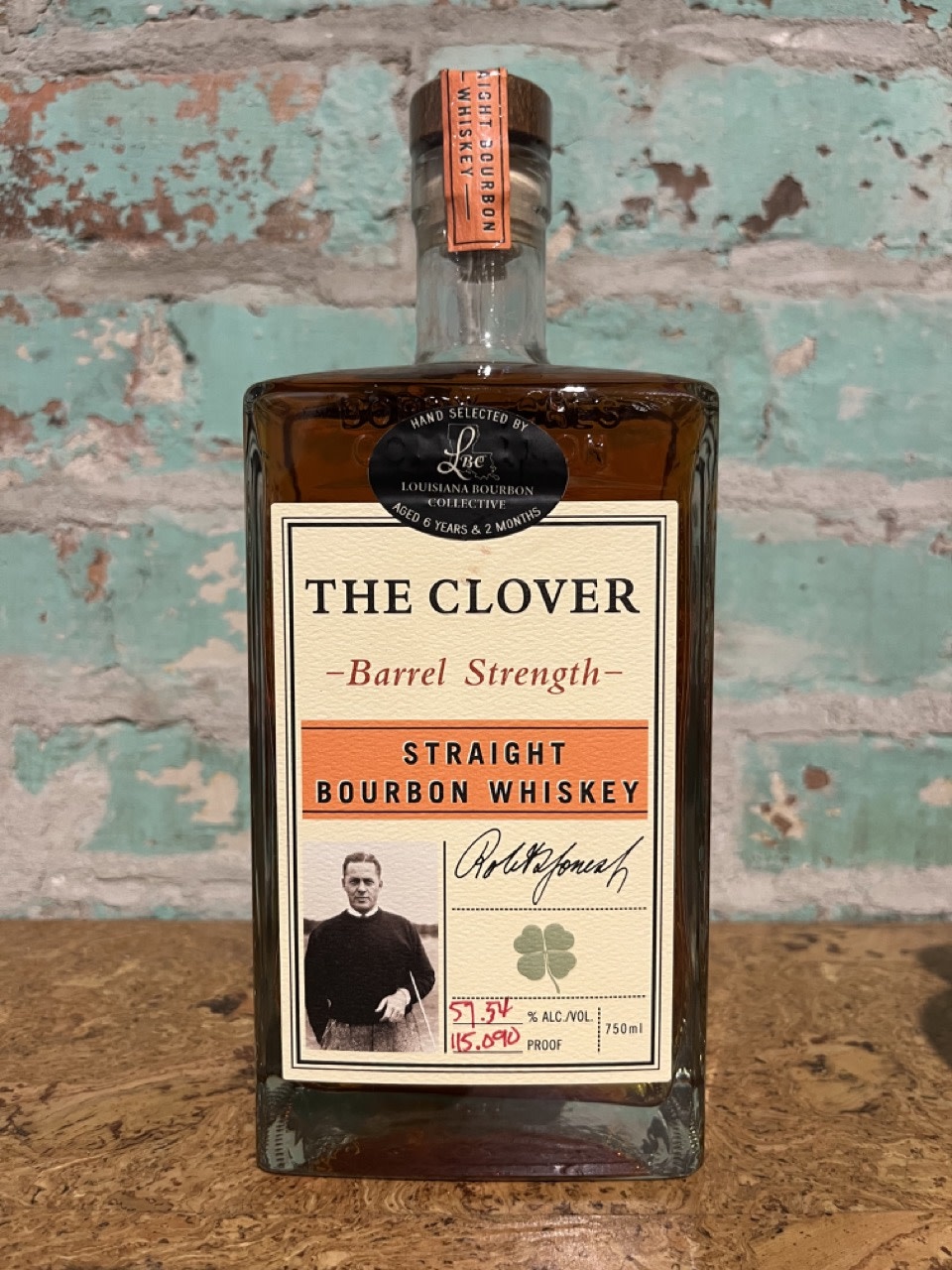 THE CLOVER BARREL STRENGTH BOURBON WHISKEY 'LOUISIANA BOURBON ...