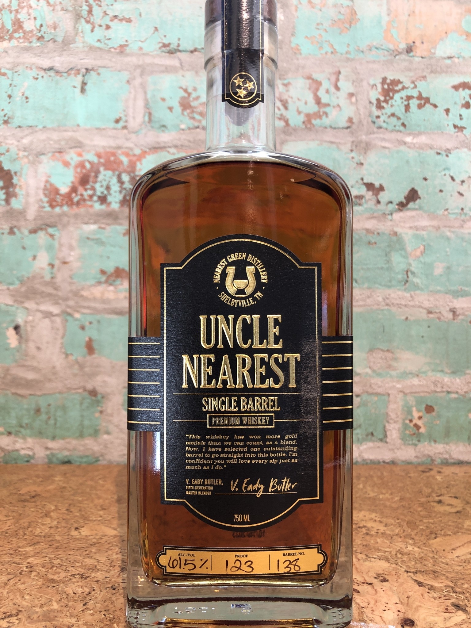 UNCLE NEAREST SINGLE BARREL WHISKEY - Grande Krewe