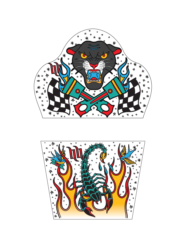 HH Hotrod - Hart & Huntington Tattoo Co.