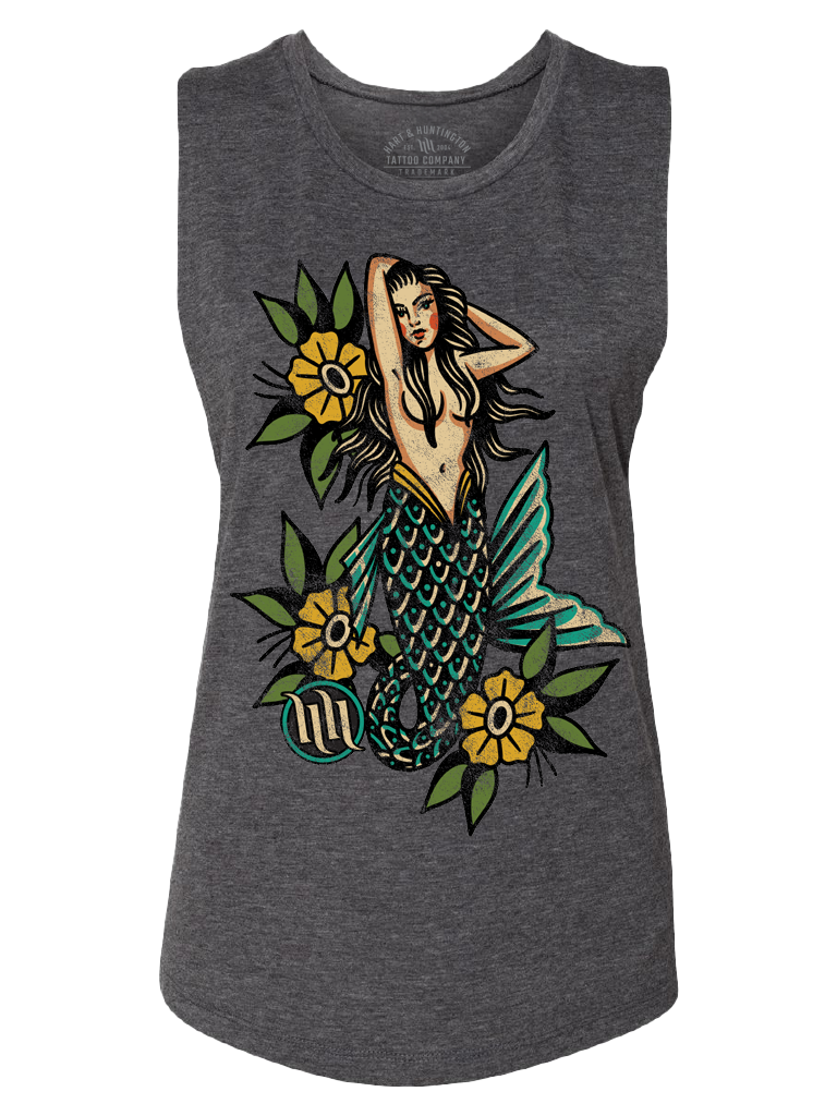 Siren V2 Womens Tank - Hart & Huntington Tattoo Co.