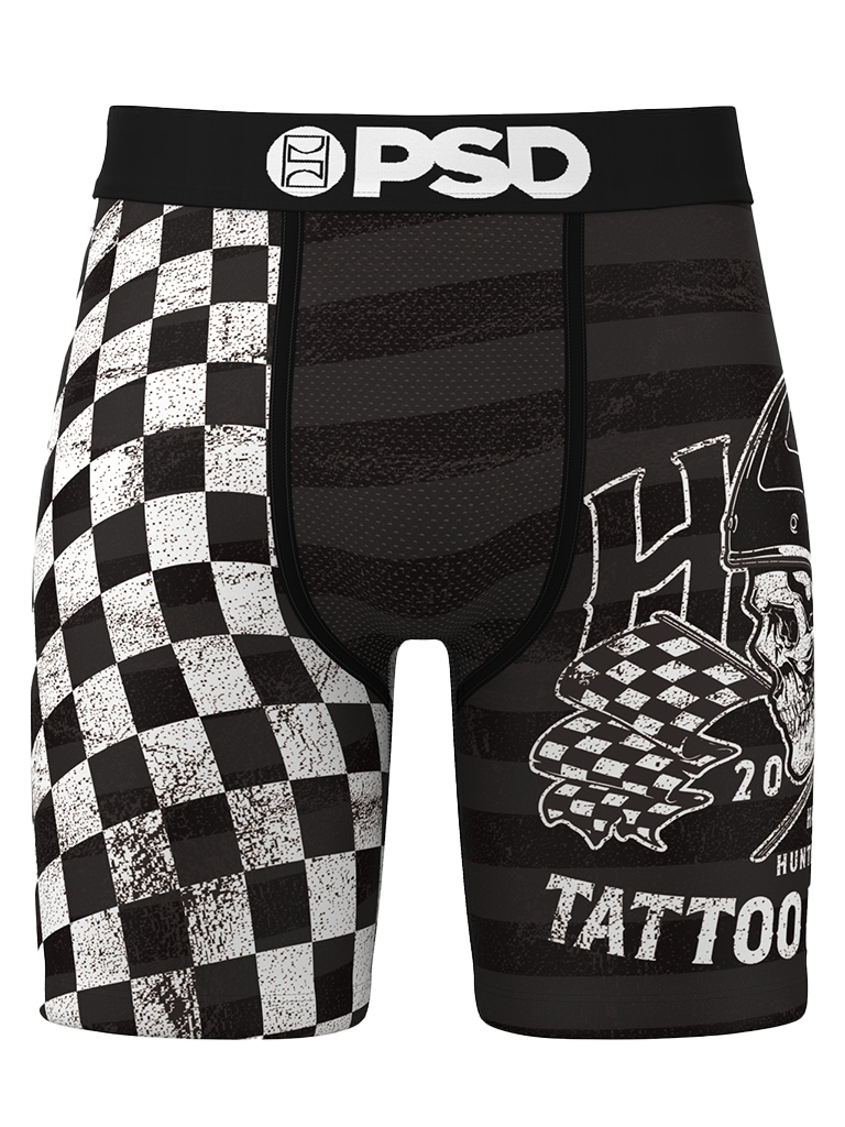 Racer PSD Boxers - Hart & Huntington Tattoo Co.