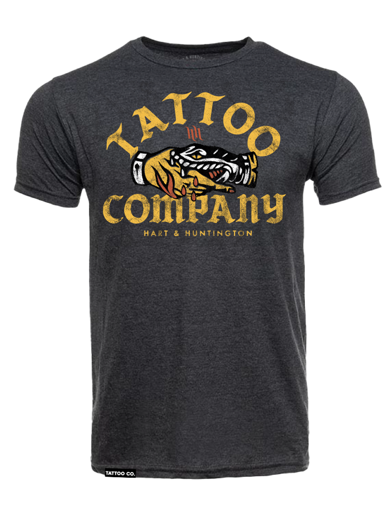 Snake Bite Mens Tee - Hart & Huntington Tattoo Co.