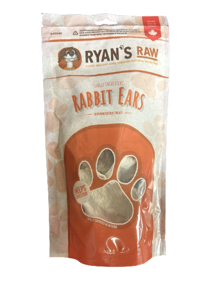 Dehydrated Rabbit Ears 50g - Back To The Bone