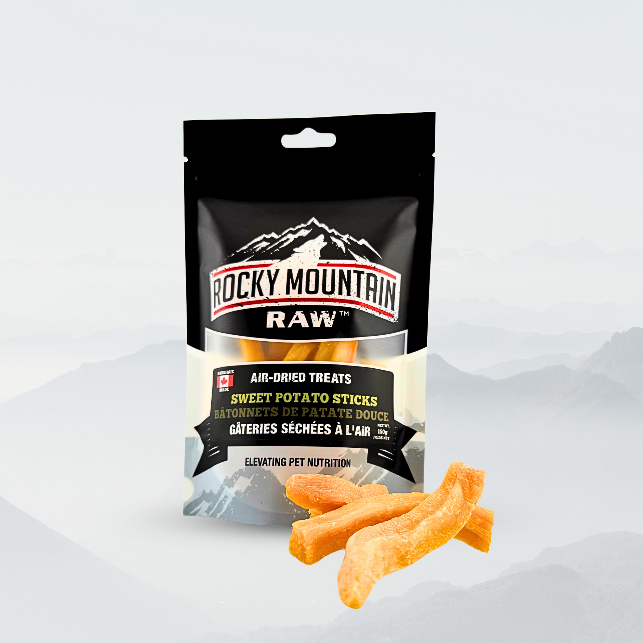 Air-Dried Sweet Potato Sticks 150g - Back To The Bone