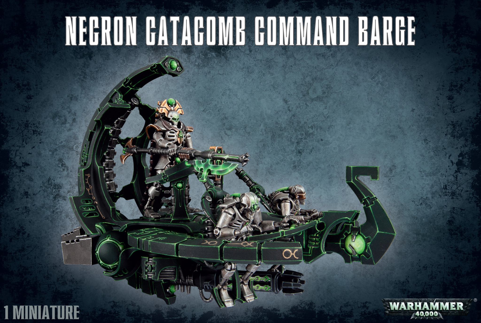 Warhammer 40k Necrons Catacomb Cmd Barge/Annihil. Barge - Battlegrounds ...