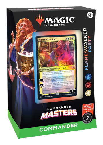 Magic Commander Masters Deck Planeswalker Party - Battlegrounds Gaming