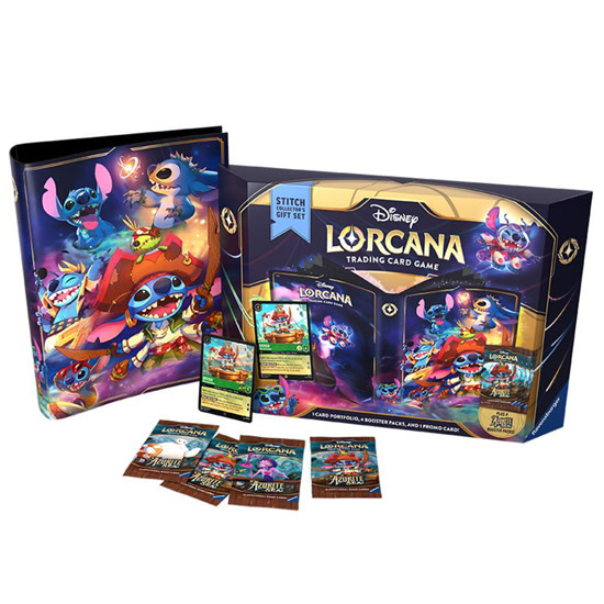 Lorcana 6 Azurite Sea Stitch Collectors Gift Set - Battlegrounds Gaming
