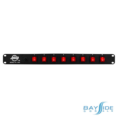 ADJ PC-100A Power Bar 8-channel - Bayside Corals