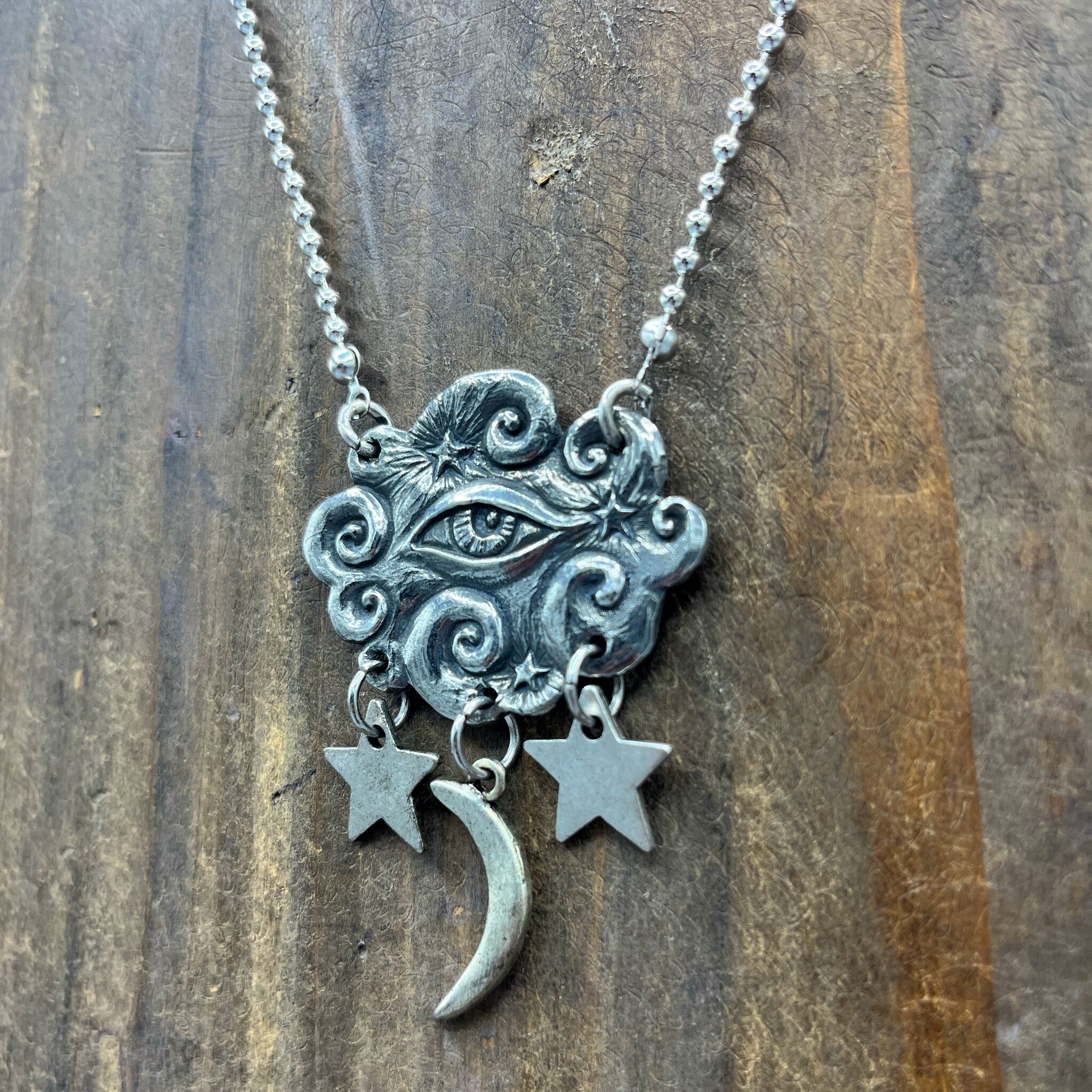 Mind Has a Thousand Eyes Necklace - Firefly
