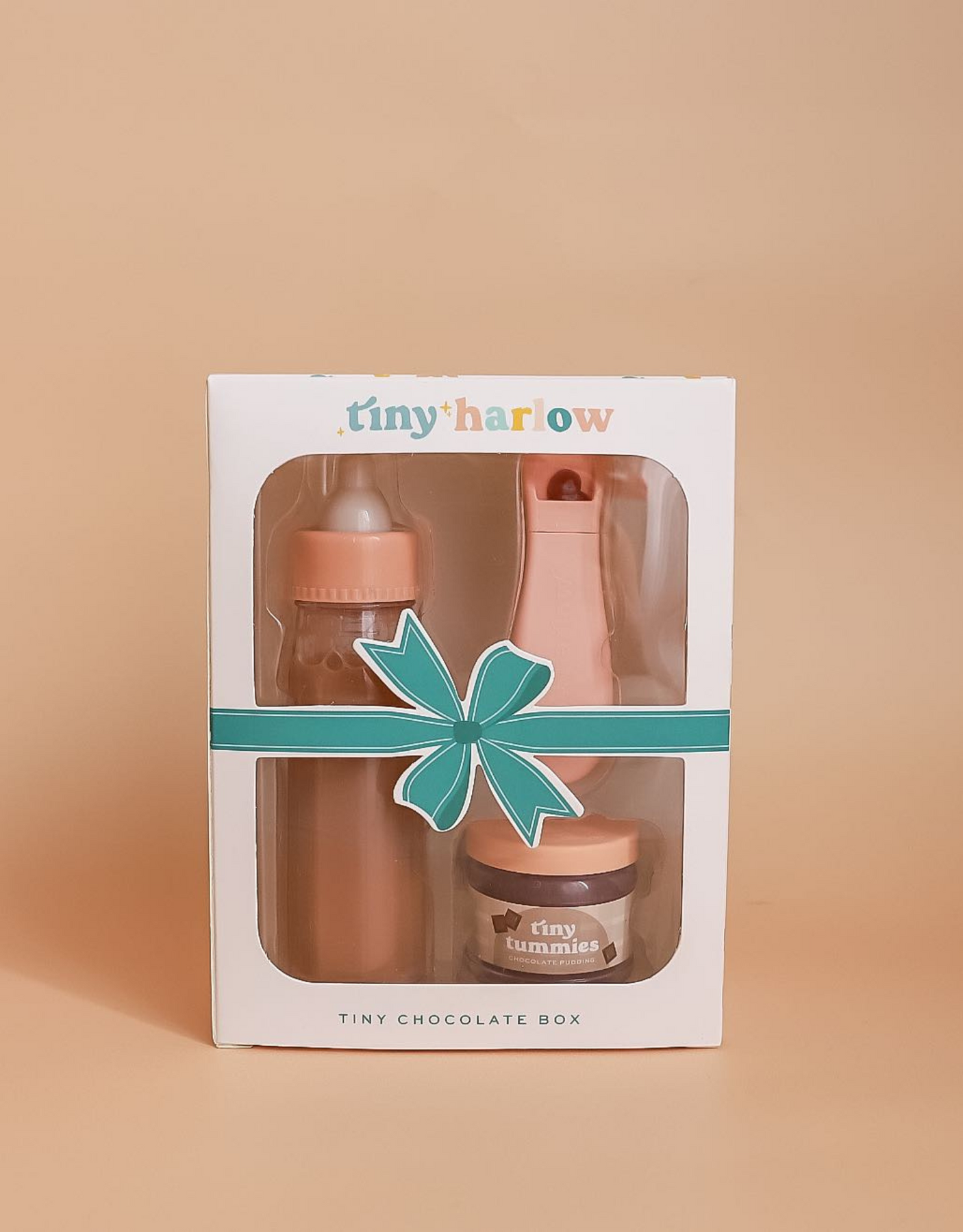 TINY HARLOW - ENSEMBLE DE PURÉE ET BOUTEILLE DE LAIT POUR POUPÉE - CHOCOLAT - Boutique Patati ...