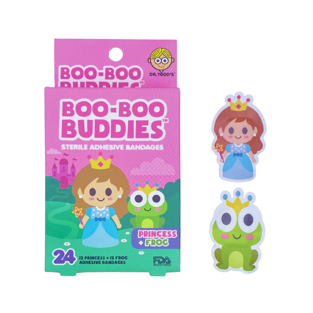 BOO-BOO BUDDIES - BOÎTE DE 24 PANSEMENTS LUDIQUES - PRINCESSE ET ...