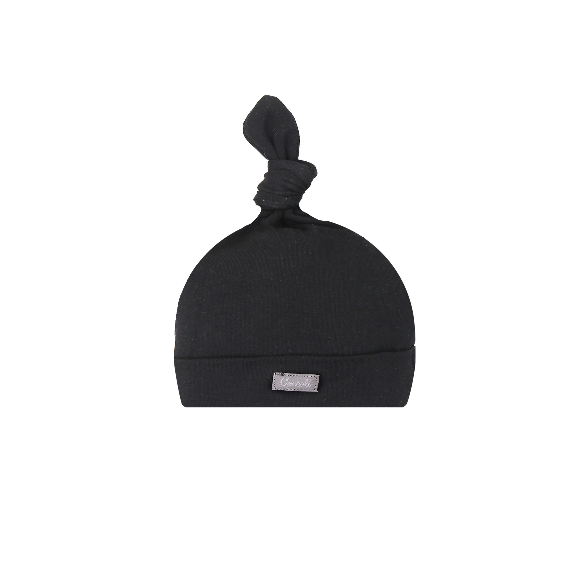 COCCOLI COCCOLI - BONNET EN MODAL - NOIR - Boutique Patati & Patata