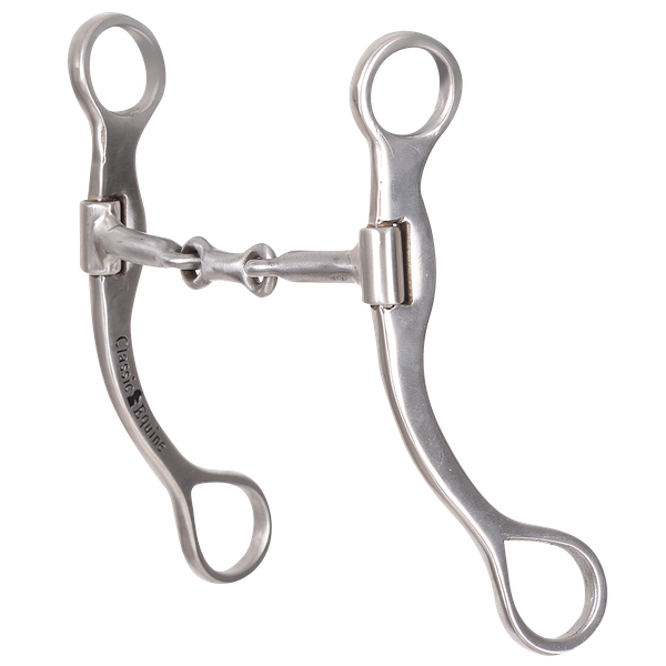 SS Performance Series Bit 7.5" Smooth Dog Bone - Charlotte's Saddlery