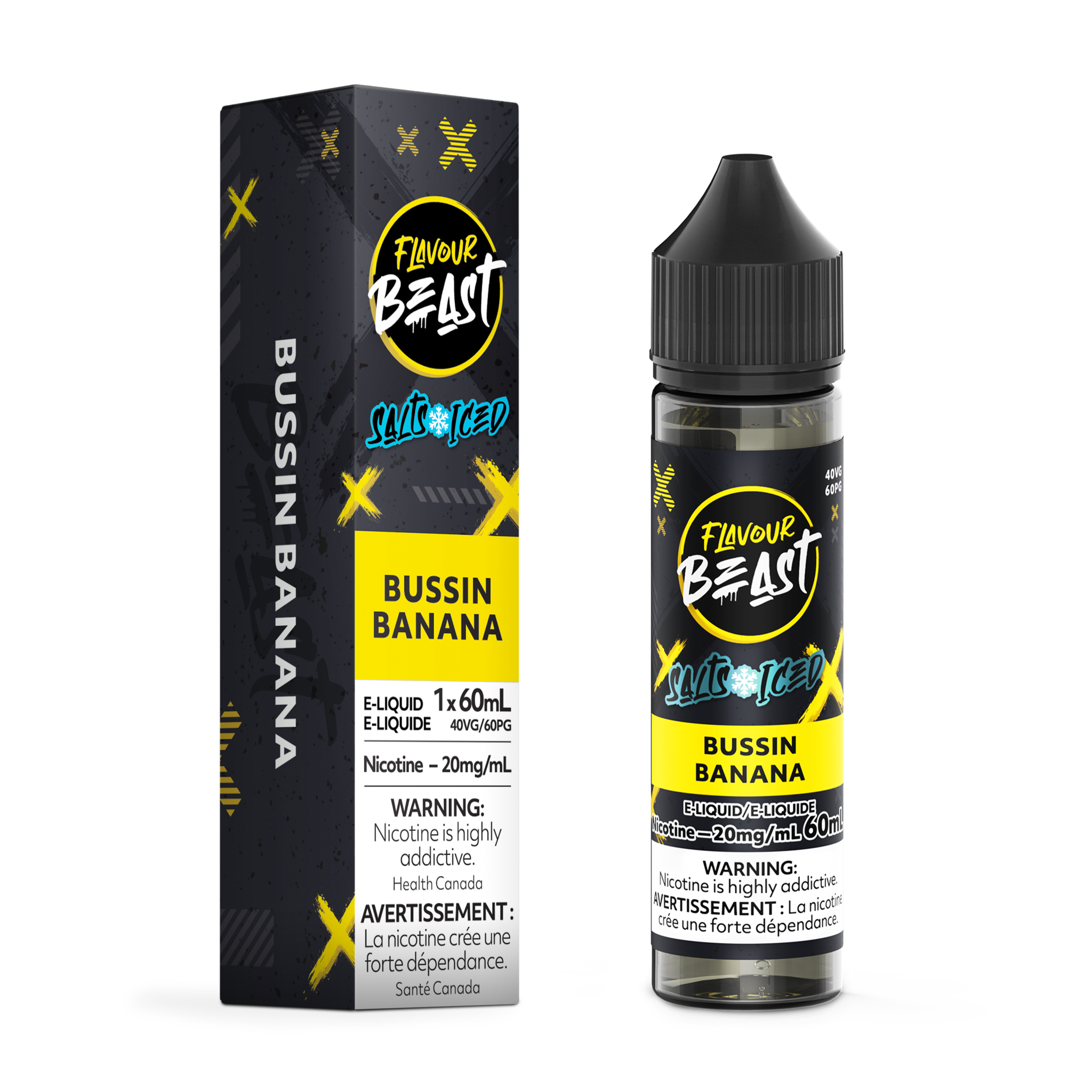 Flavour Beast E-Juice | Salt Nic (60mL) - www.fluidvape.ca