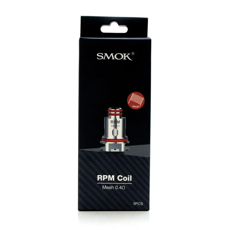 Smok RPM Replacement Coils (5/Pk) 0.4 ohm Mesh - www.fluidvape.ca