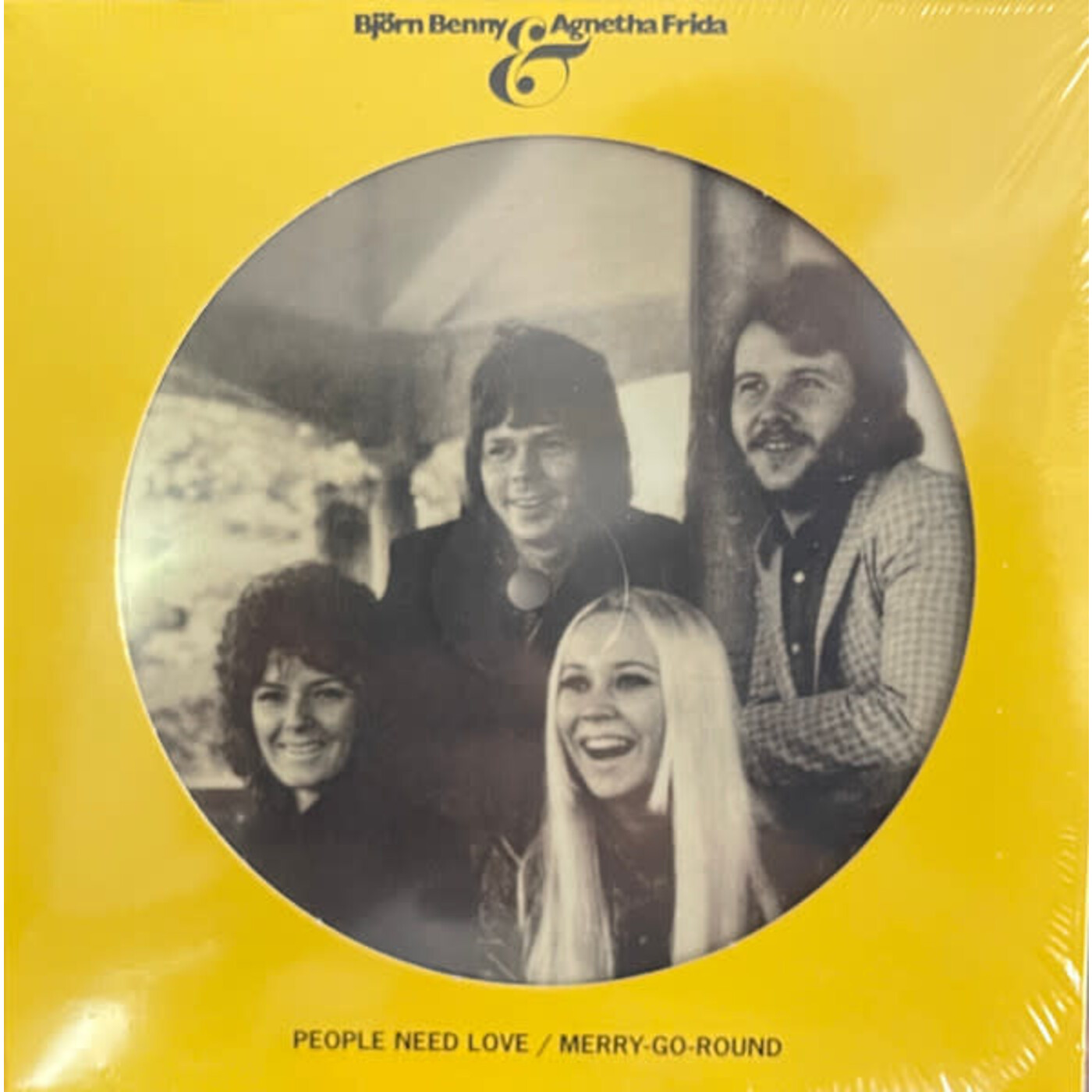 Björn & Benny, Agnetha & Frida (ABBA) - People Need Love 7" PICTURE DISC (2023 Reissue) - Play ...