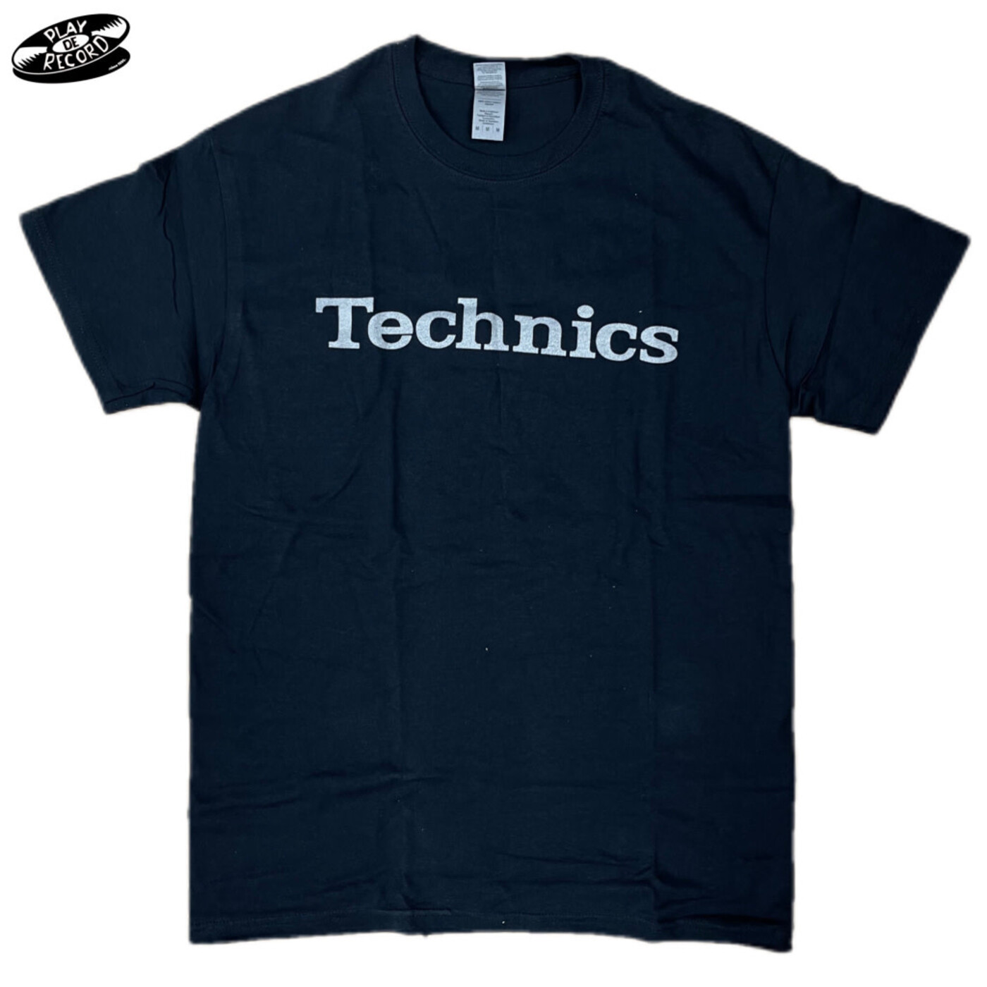 Technics Logo T-Shirt [BLACK] - Play De Record