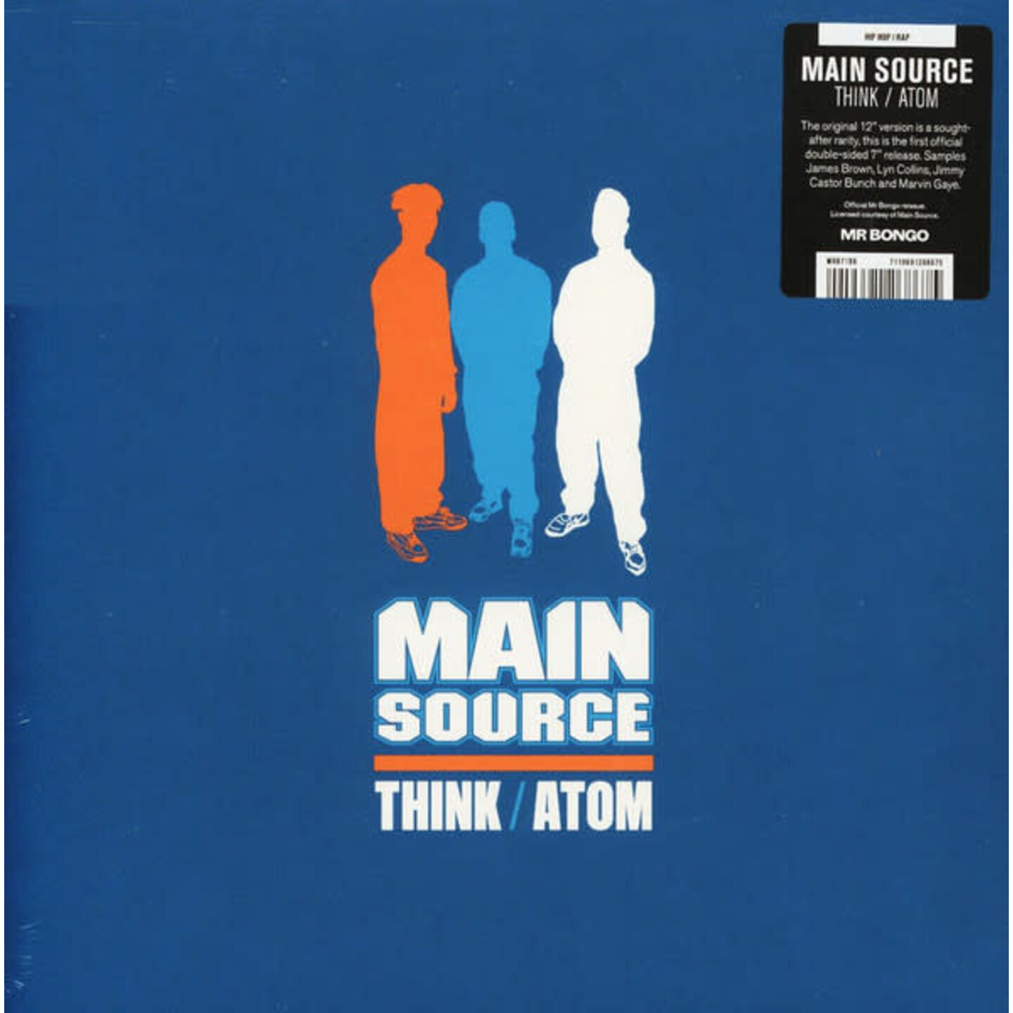 Main Source - Think / Atom 7" (2023 Mr Bongo Reissue) - Play De Record