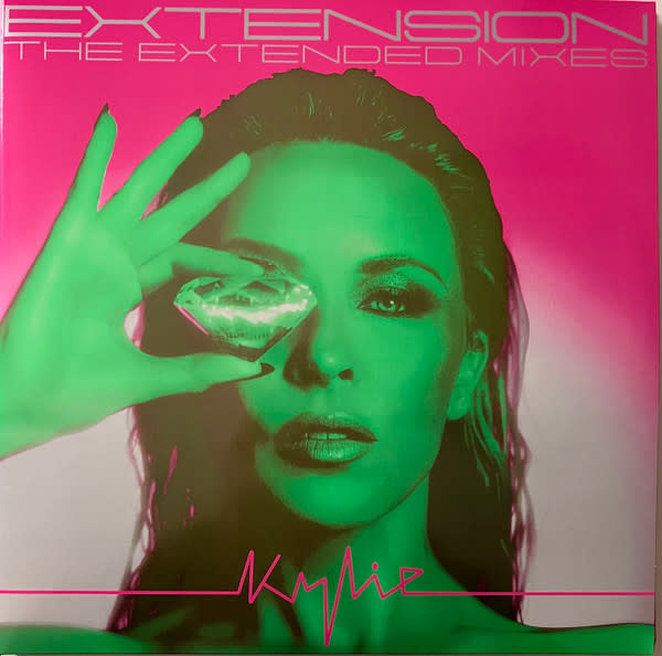 Kylie - Extension (The Extended Mixes) 2LP (2023), Clear with Neon Pink ...