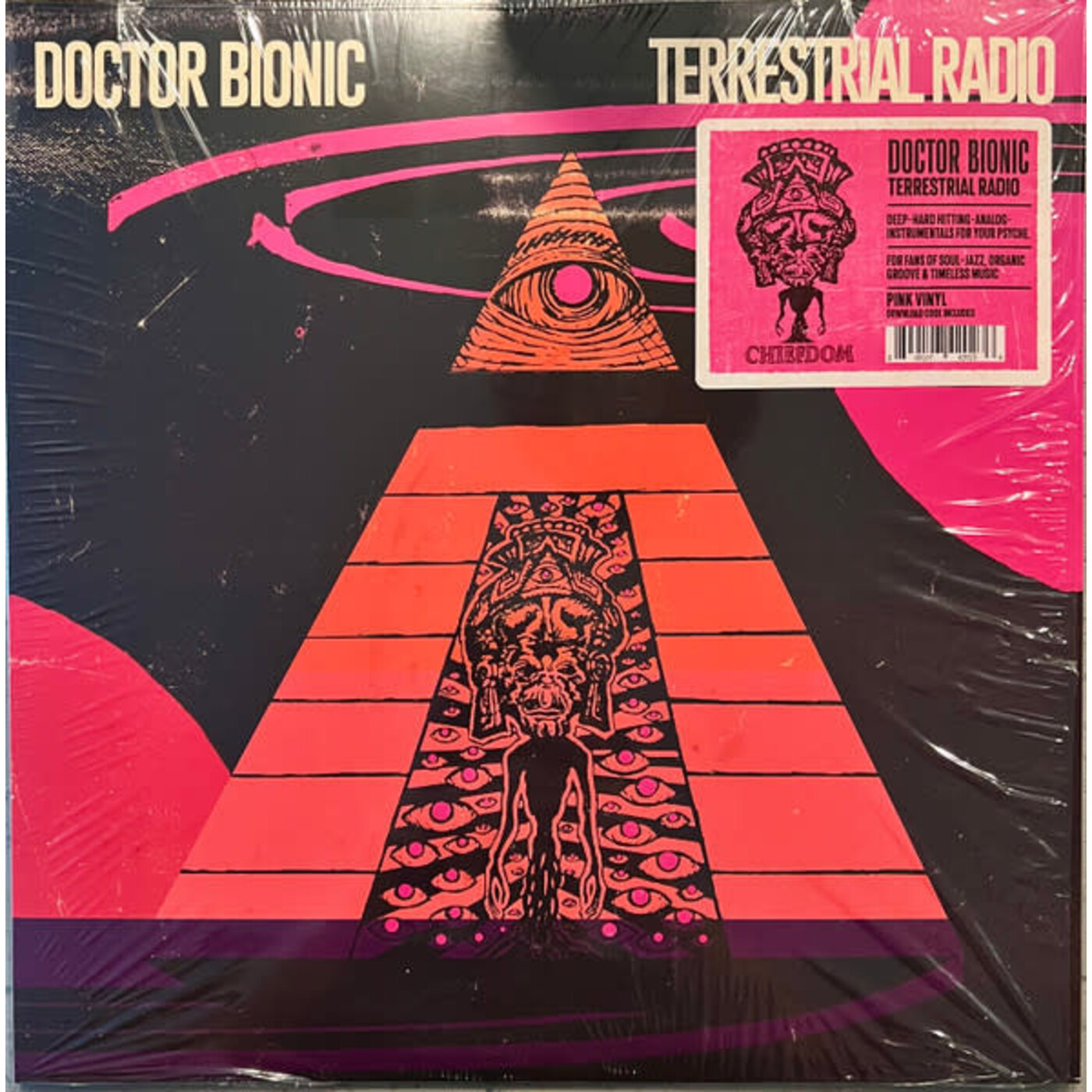 Doctor Bionic – Terrestrial Radio LP (2024, Pink Vinyl) - Play De Record