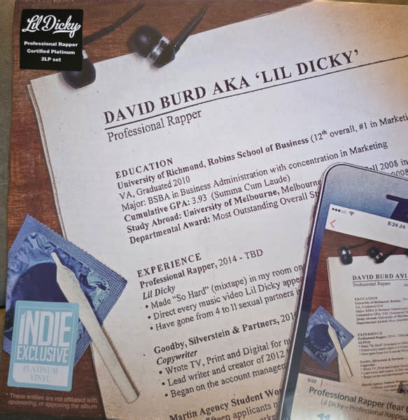 Lil Dicky – Professional Rapper 2LP (2024 Reissue) - Play De Record