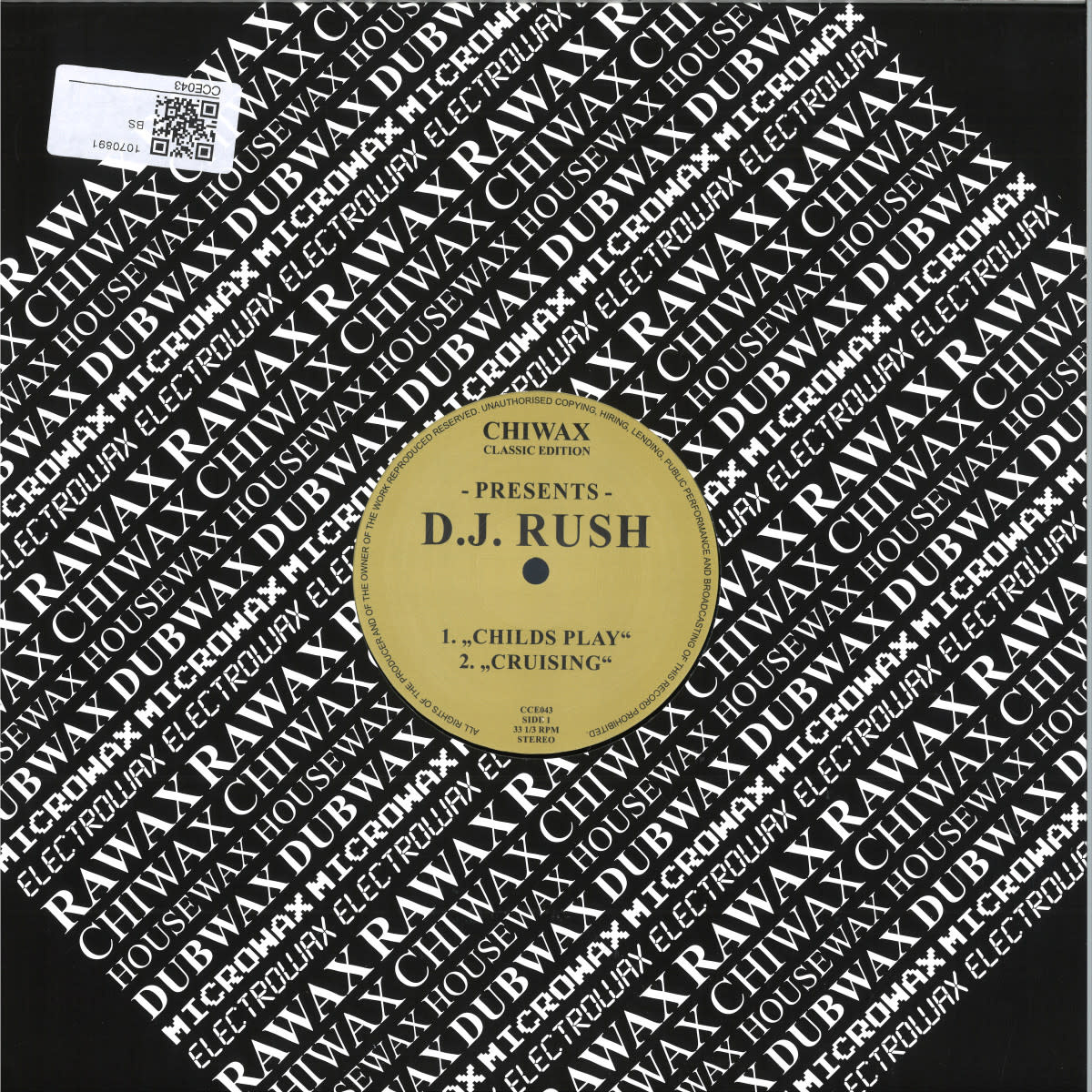 DJ Rush - Childs Play 12" (2024, Chiwax) - Play De Record
