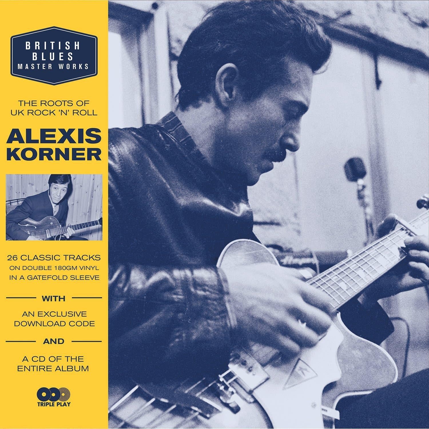 Alexis Korner – British Blues Master Works 2LP (Delta - Triple Play ...