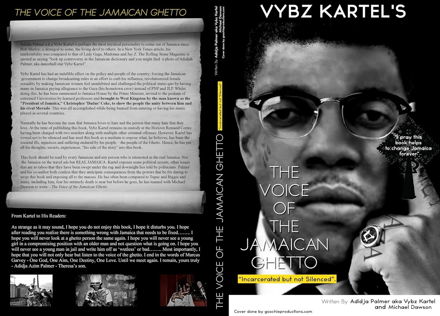 The Voice of the Jamaican Ghetto by Adidja Palmer (Vybz Kartel) Book ...