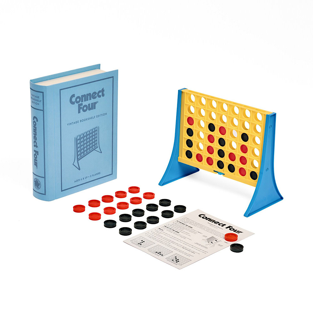 Connect Four Bookshelf Edition