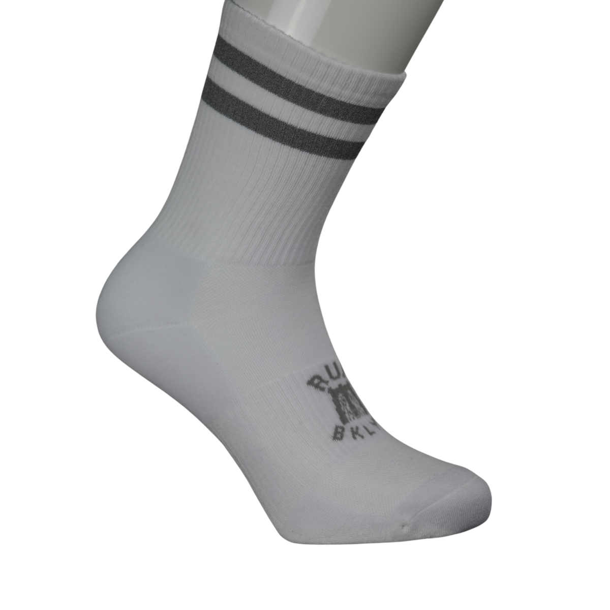 RUN BKLYN Reflective Crew Sock - Brooklyn Running Company