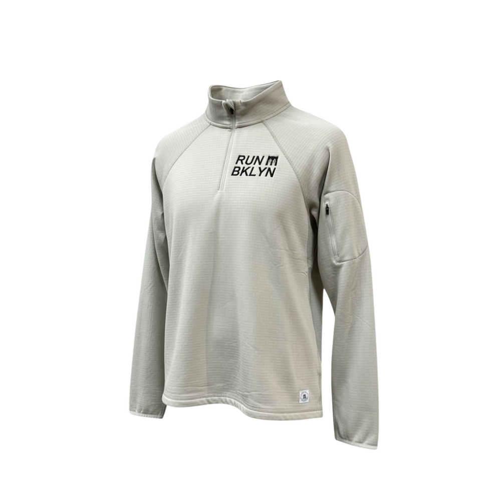 M RUN BKLYN Waffle Quarter Zip - Brooklyn Running Company