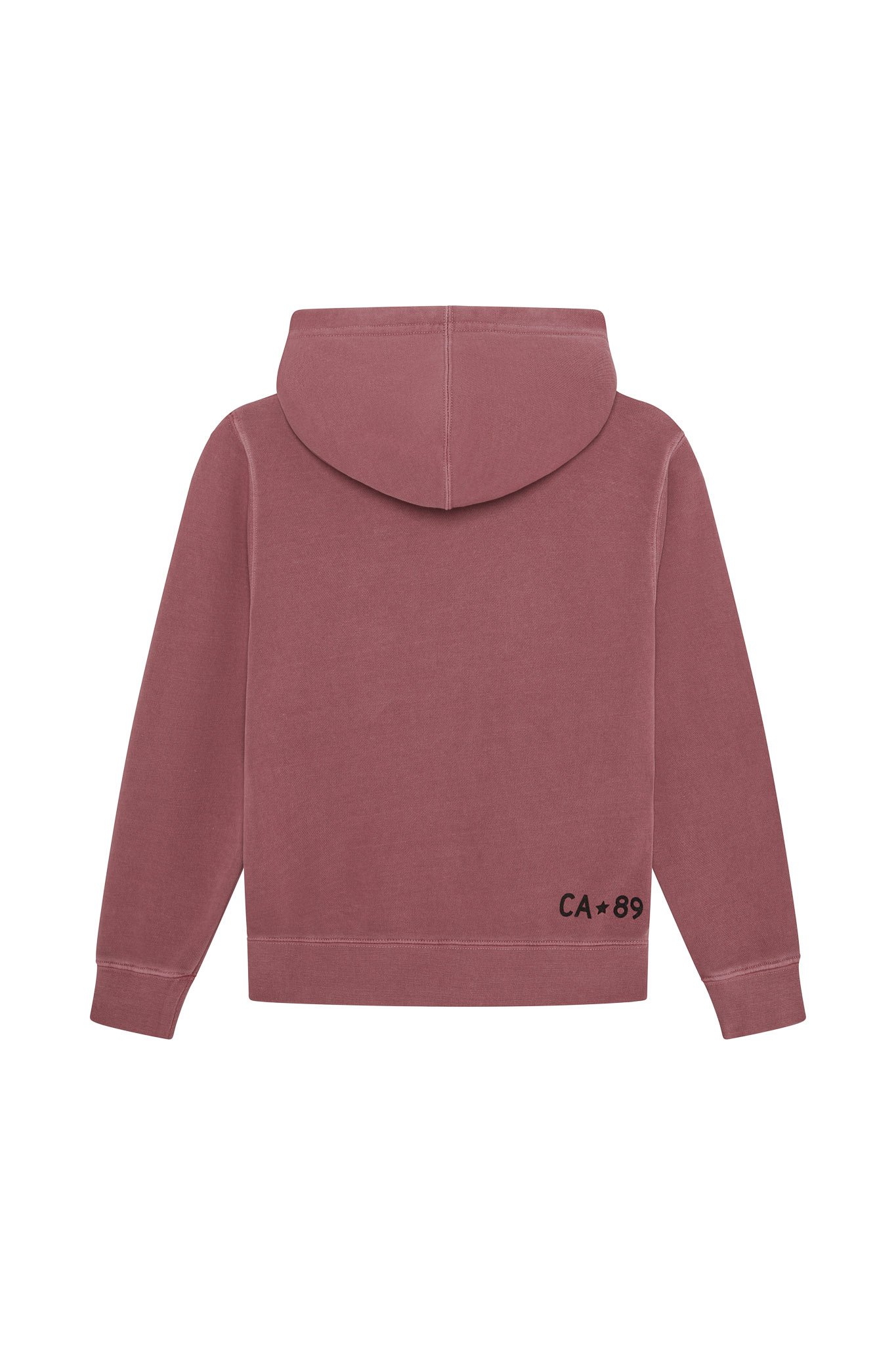 Kid's Washed Hooded Sweatshirt with Shield - California 89