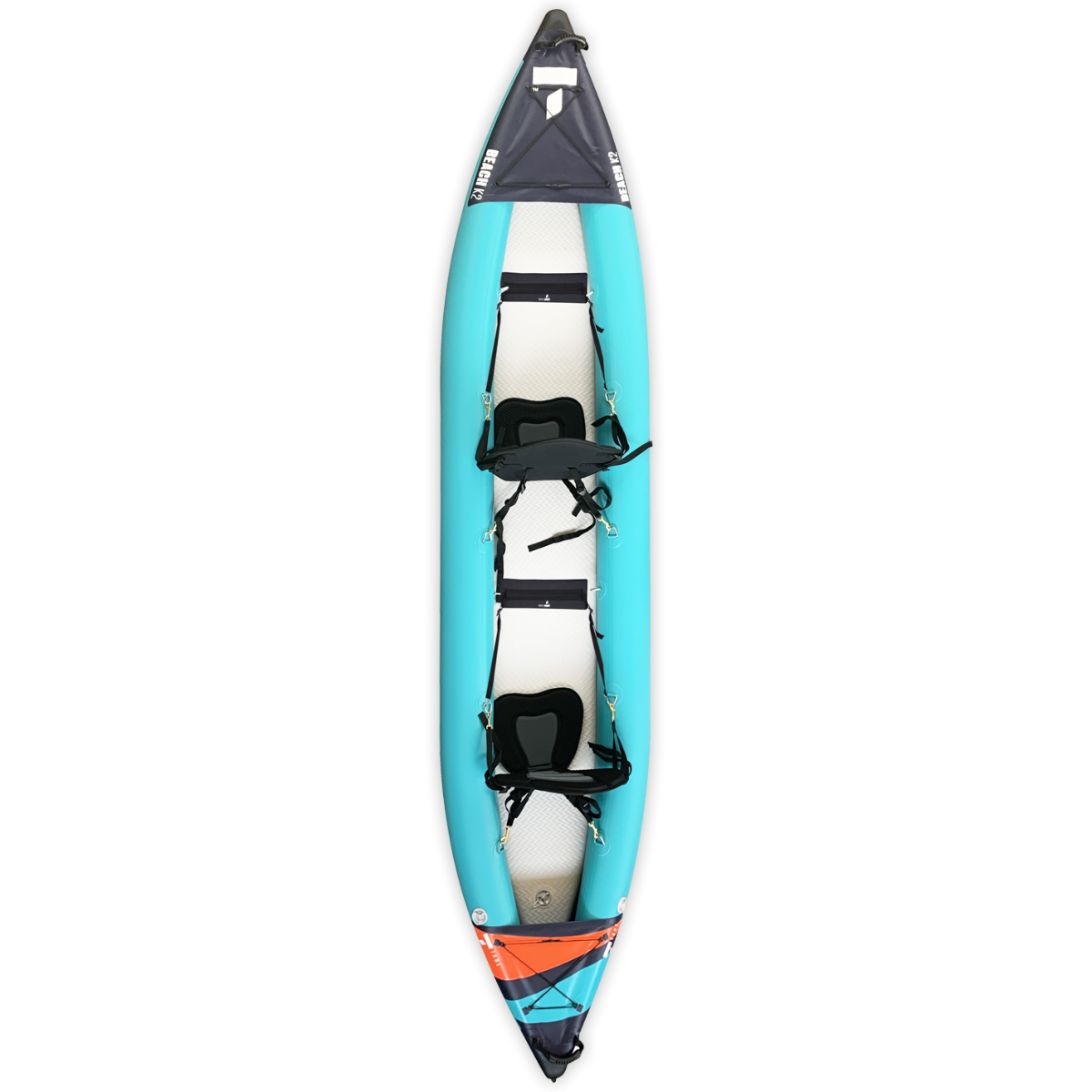 Tahe Air Beach K2 Inflatable Kayak Package - Trailhead Paddle Shack