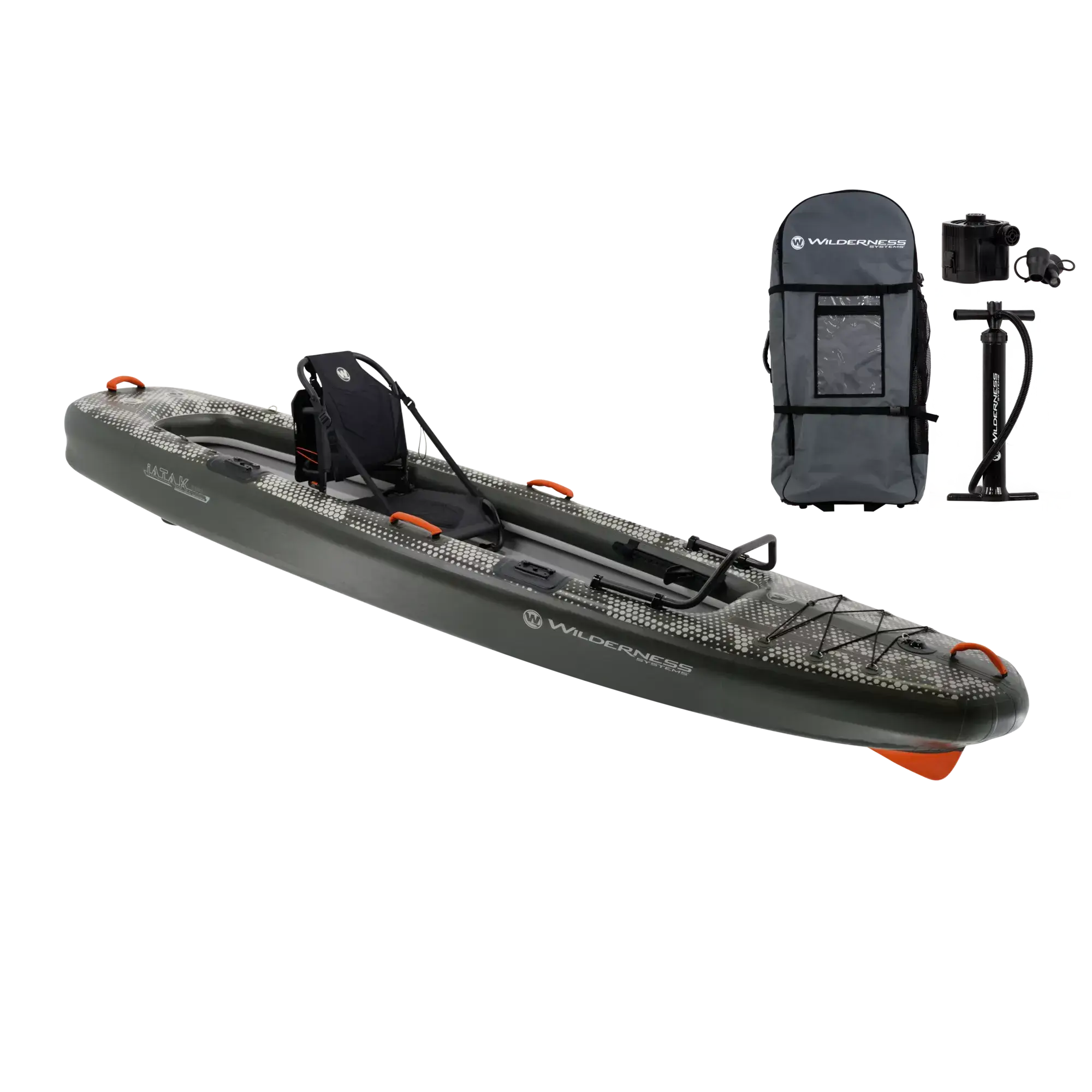 Wilderness Systems IATAK 110 Inflatable Fishing Kayak - Trailhead ...