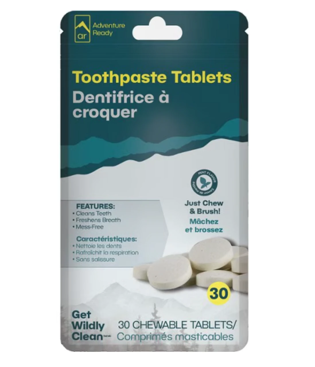 Adventure Ready Toothpaste Tablets - Trailhead Paddle Shack