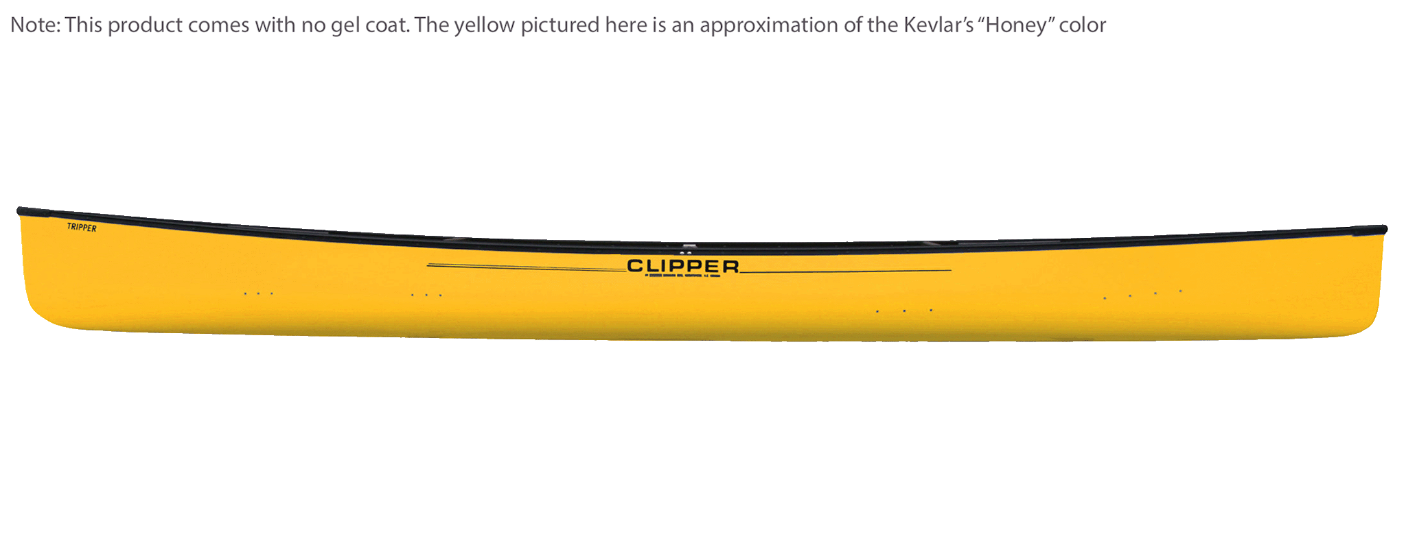 Clipper Canoe Tripper 17 Ultralight Kevlar Black Trim - Trailhead ...